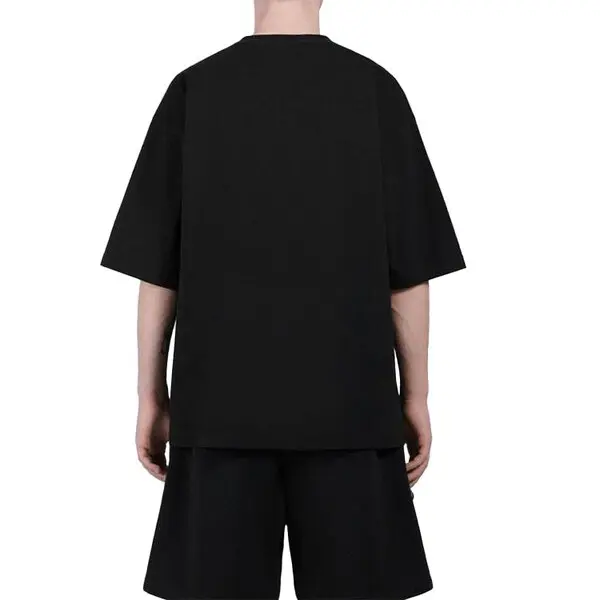 Balenciaga Gym Wear Logo Tee - Black