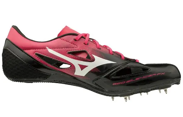 Mizuno Geosilencer Fx Track Spikes - Red/black