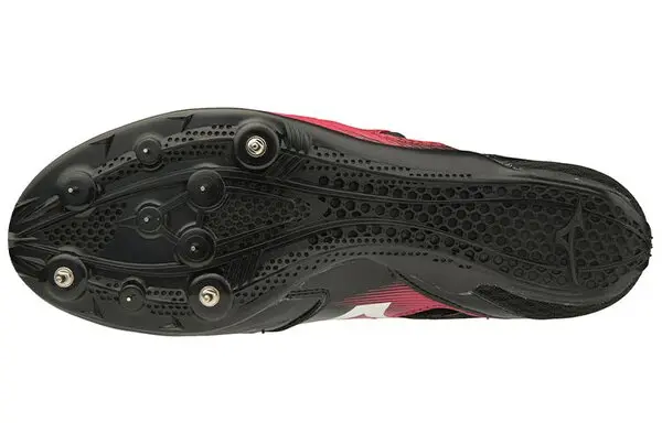 Mizuno Geosilencer Fx Track Spikes - Red/black