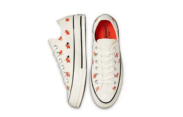 CONVERSE Chuck 70 Low Embroidered Garden Party