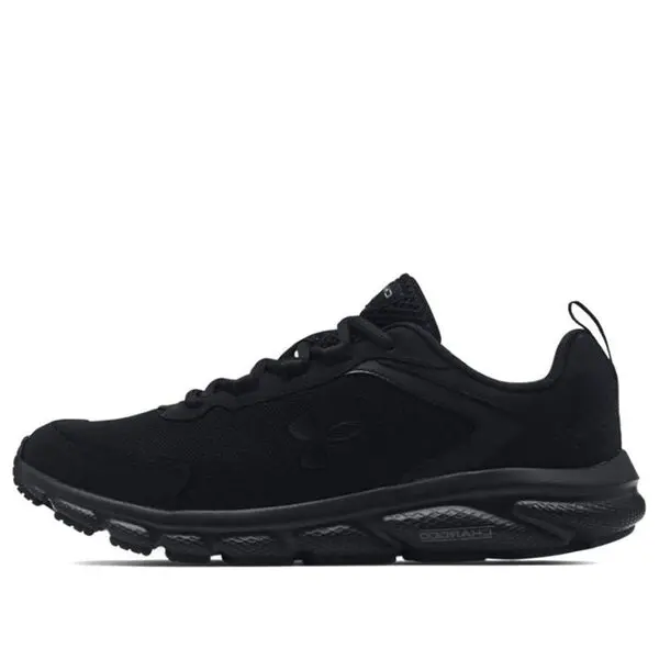 Under Armour Charged Assert Low Top Sneaker - Black
