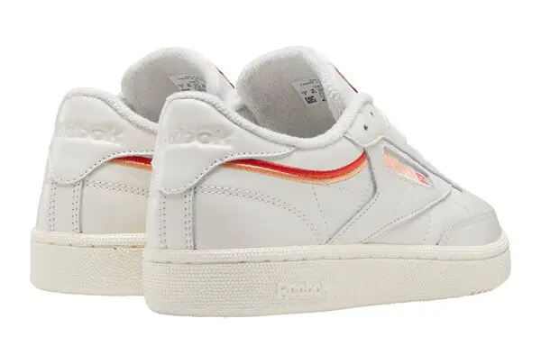 REEBOK Club C 85 Sneakers - White/orange