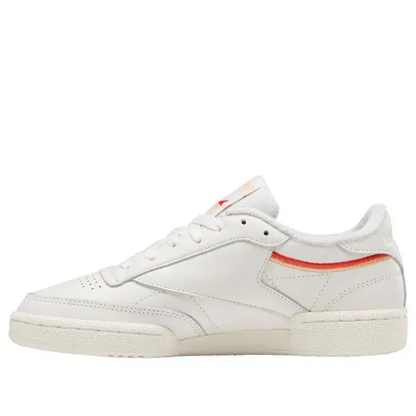 REEBOK Club C 85 Sneakers - White/orange