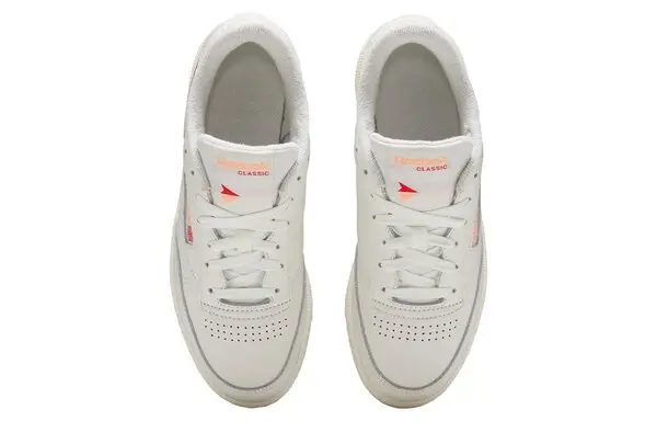 REEBOK Club C 85 Sneakers - White/orange