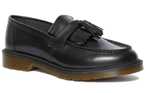 Dr. Martens Adrian Jk Tassel Loafers - Black