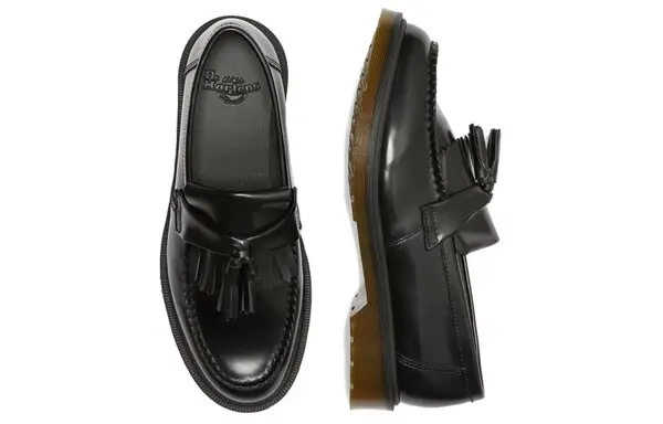Dr. Martens Adrian Jk Tassel Loafers - Black
