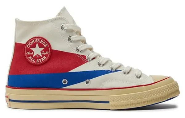CONVERSE Chuck 70 High Top Sneakers - Beige/red/blue