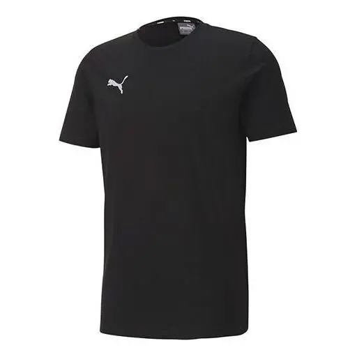 PUMA Essential Regular Fit Logo Printed T-shirt - Black