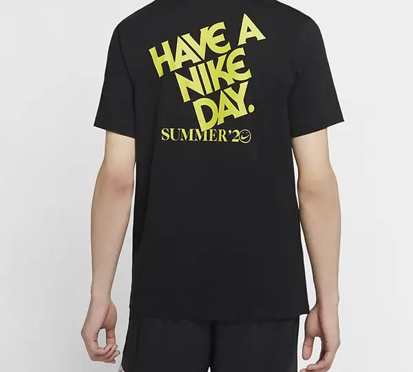 Nike Have A Day" Graphic T-shirt - Black