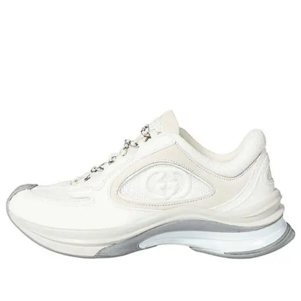 Gucci Run Sneaker Suede - White