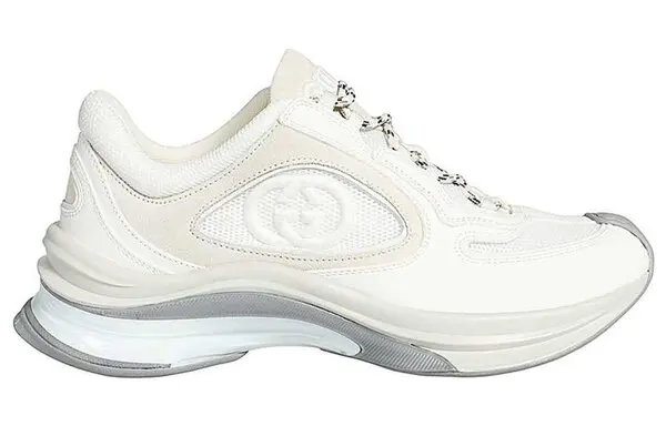 Gucci Run Sneaker Suede - White