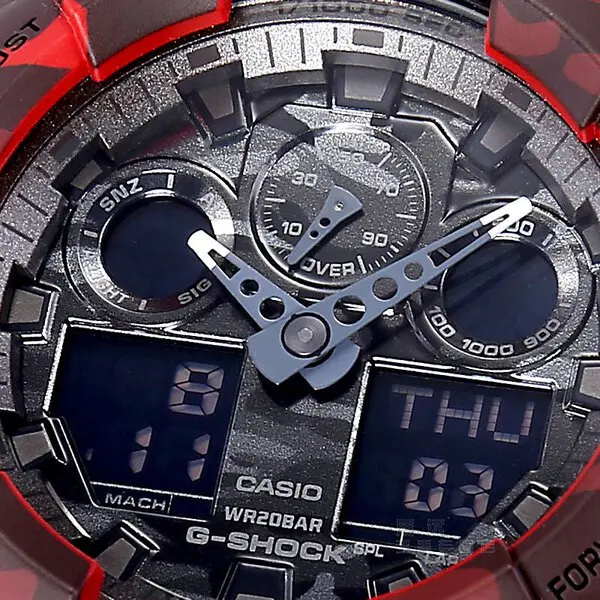 Casio G-shock Analog-digital Watch - Red