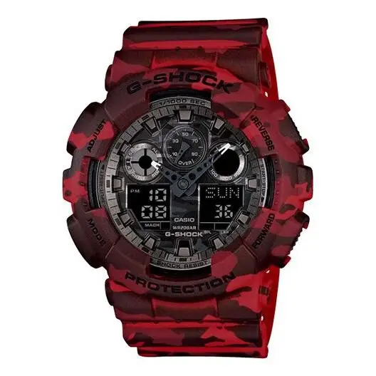 Casio G-shock Analog-digital Watch - Red