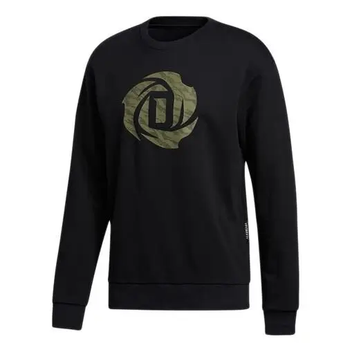 Adidas Basketball Sports Pullover - Black