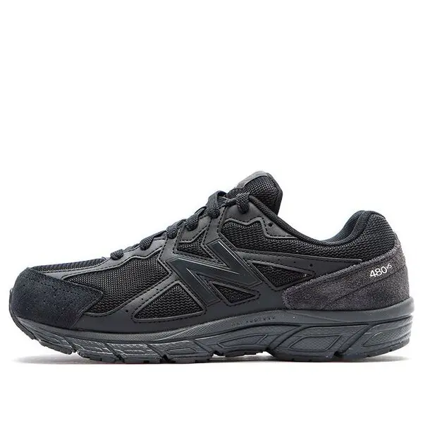 NEW BALANCE 480 Series V5 Retro Casual Jogging Shoe - Black