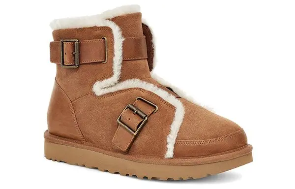UGG Dune Mini Buckle Boot - Chestnut Brown