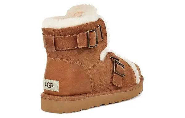 UGG Dune Mini Buckle Boot - Chestnut Brown