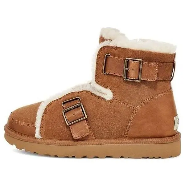 UGG Dune Mini Buckle Boot - Chestnut Brown