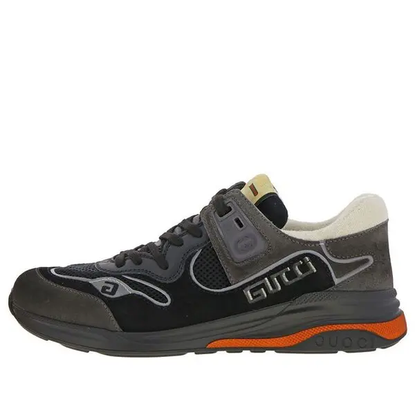 Gucci Ultrapace Sneakers - Black/grey/orange