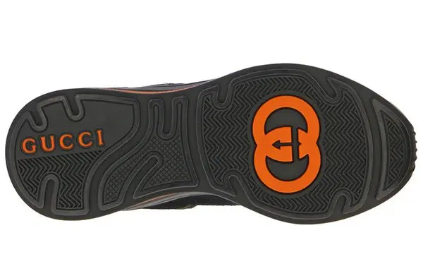 Gucci Ultrapace Sneakers - Black/grey/orange