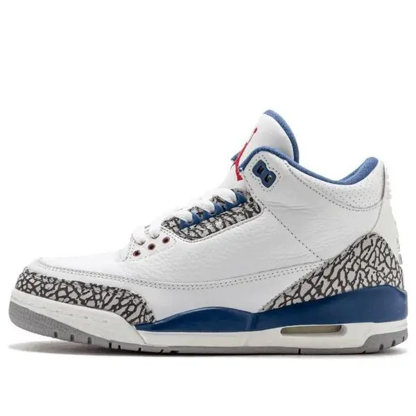 JORDAN 3 Retro "true Blue - White
