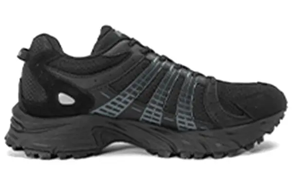 Mizuno Wave Rider Trail Breathable Fashion Sneakers - Black/grey