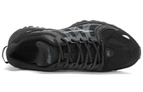 Mizuno Wave Rider Trail Breathable Fashion Sneakers - Black/grey