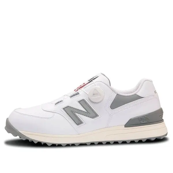 NEW BALANCE 574 Greens V3 Golf Shoe - White/grey