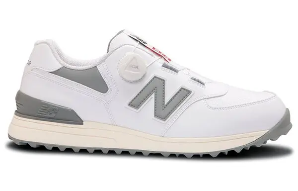 NEW BALANCE 574 Greens V3 Golf Shoe - White/grey