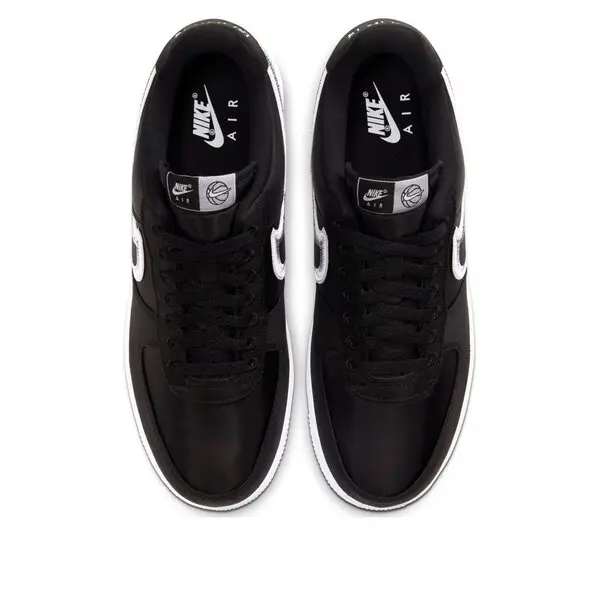Nike Force 1 Low Reverse Stitch Sneakers - Black