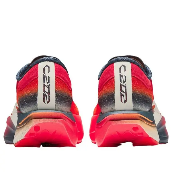 ANTA C202 7.0 Athletic Sneakers - Bright Red/black