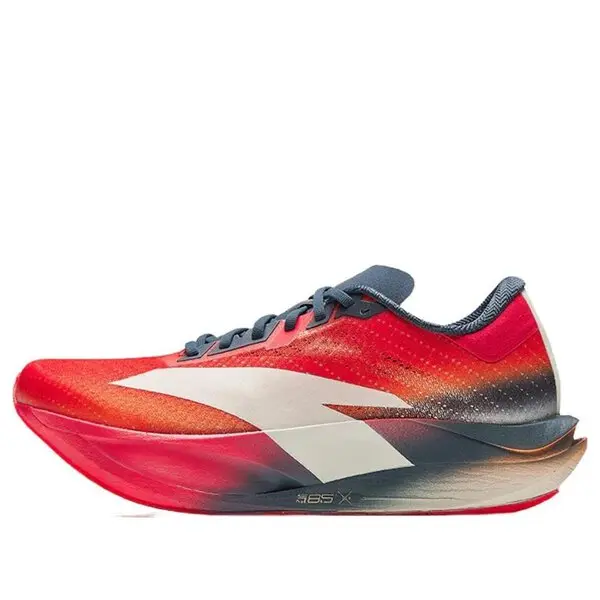 ANTA C202 7.0 Athletic Sneakers - Bright Red/black