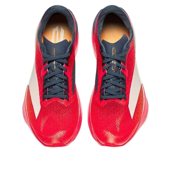 ANTA C202 7.0 Athletic Sneakers - Bright Red/black