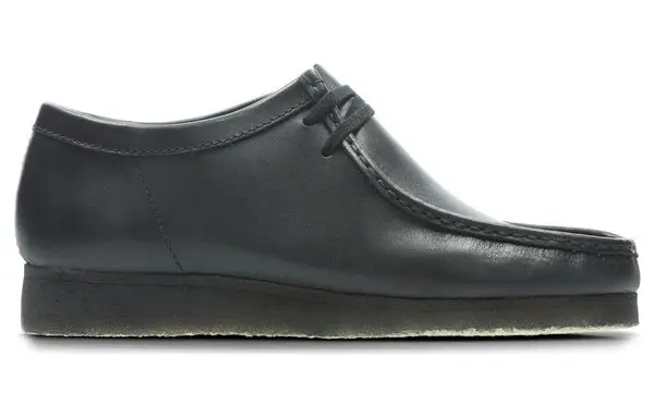 Clarks Leather Wallabee Boots - Black