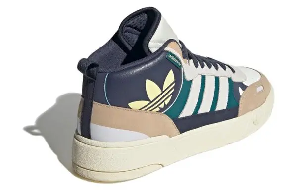 Adidas Post Up High Top Sneakers - Milk/green