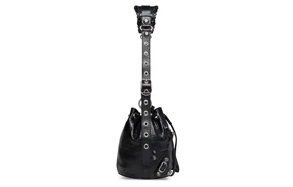 Balenciaga Le Cagole Xs Bucket Bag - Black