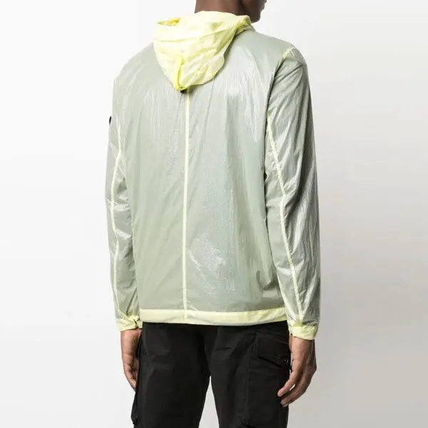 Stone Island Packable Hooded Field Jacket - Lemon