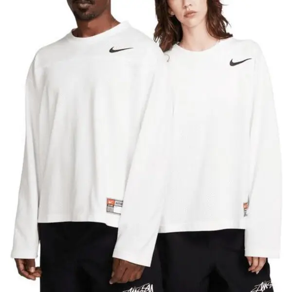 Nike X Stussy Dri-fit Mesh Jersey Asia Sizing 'sail