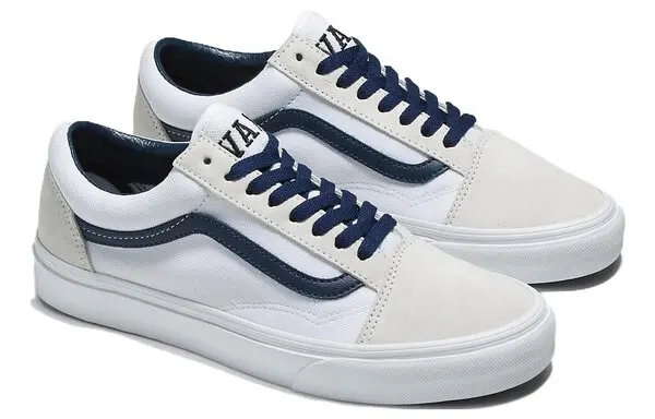VANS Club Old Skool Sneakers - White/blue