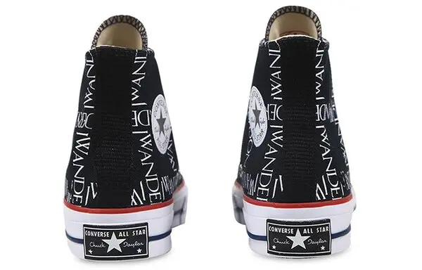 CONVERSE X Jw Anderson Chuck 70 Grid High Top Sneakers - Black