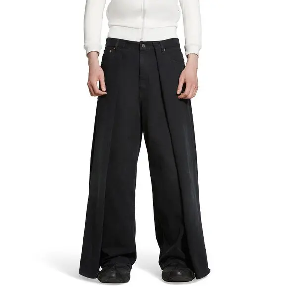 Balenciaga Double Side Pants - Black