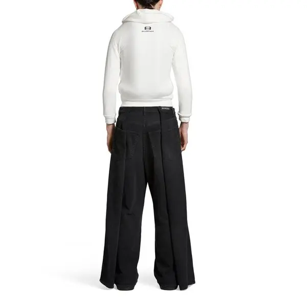 Balenciaga Double Side Pants - Black