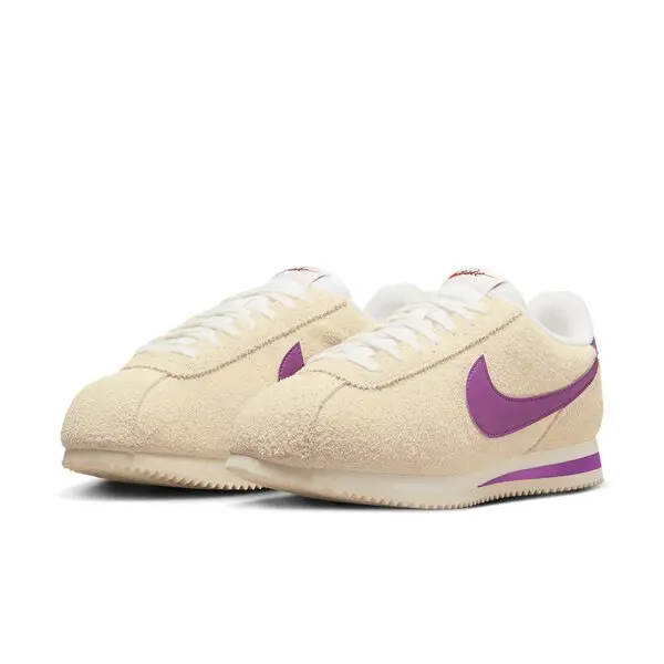 Nike Cortez Sneakers - Beige/purple