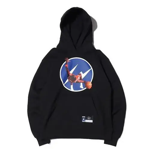 JORDAN X Fragment Design Fw Hoodie - Black
