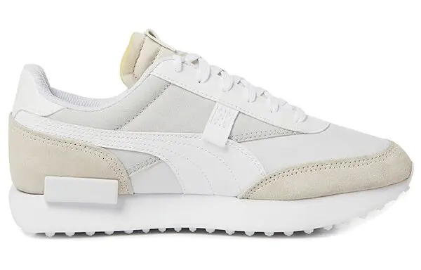 PUMA Future Rider Play On Low Top Sneakers - White/gray/brown
