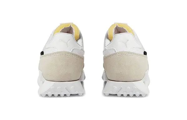 PUMA Future Rider Play On Low Top Sneakers - White/gray/brown