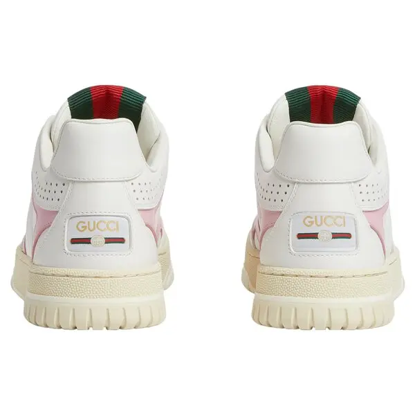 Gucci Re-web Sneakers - White/pink