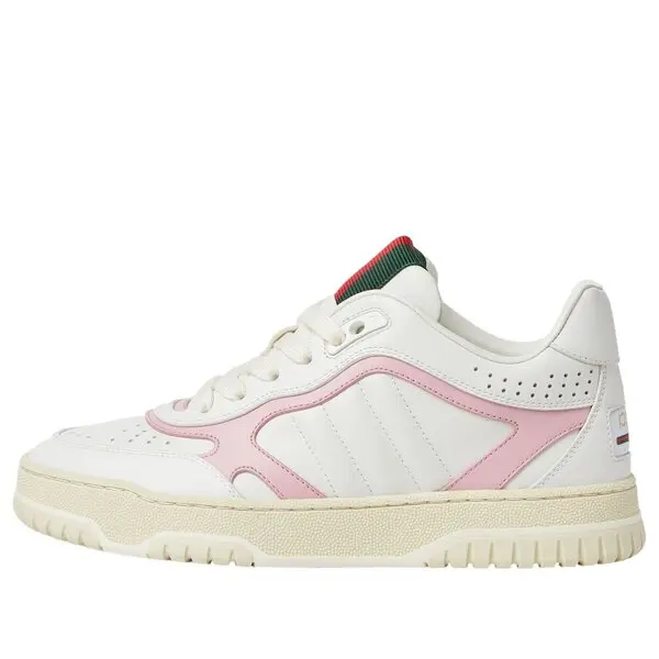 Gucci Re-web Sneakers - White/pink