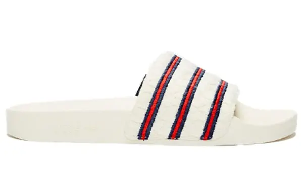 Adidas Extra Butter X Consortium Adilette Slides - White/blue/red