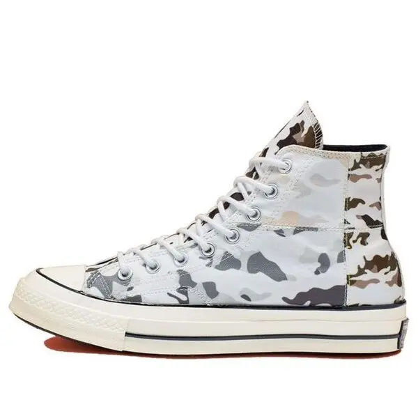 CONVERSE Chuck 70 Hi Camouflage Sneakers - White